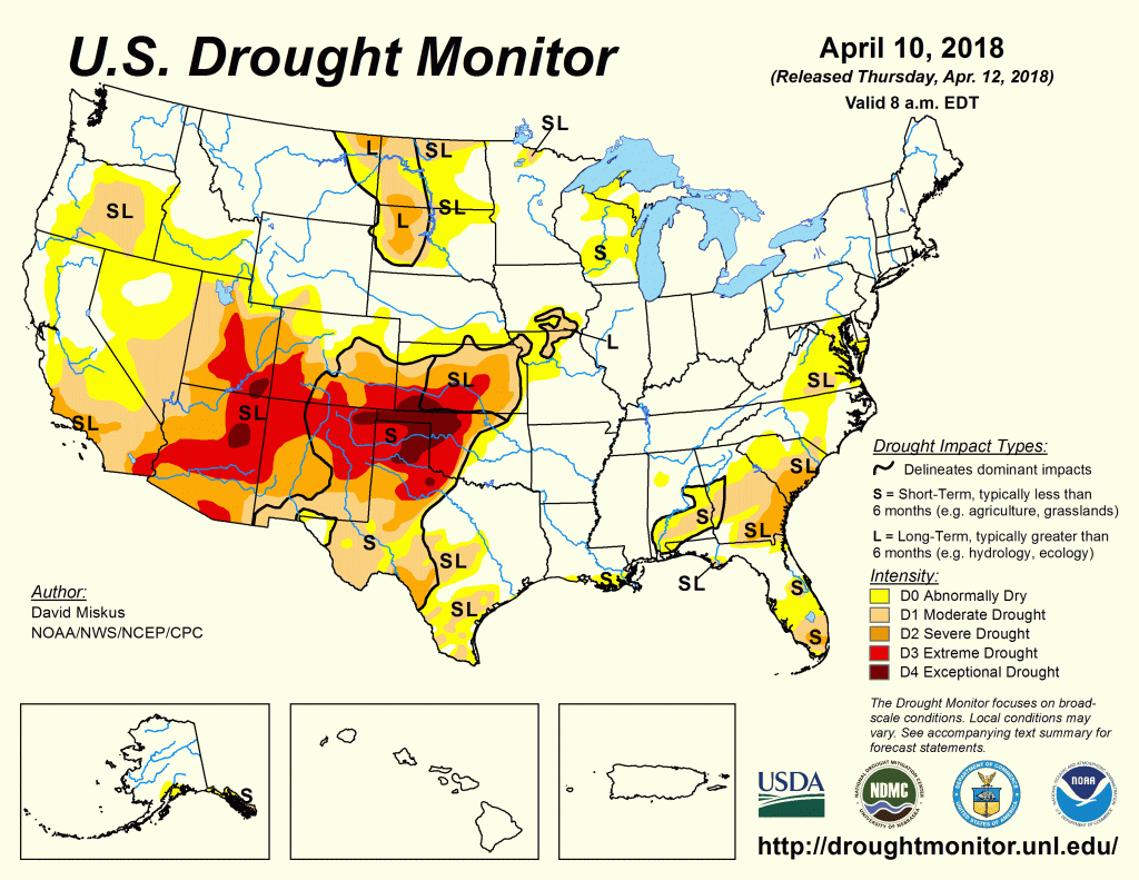 Drought conditions from California to Oklahoma - Church of God News