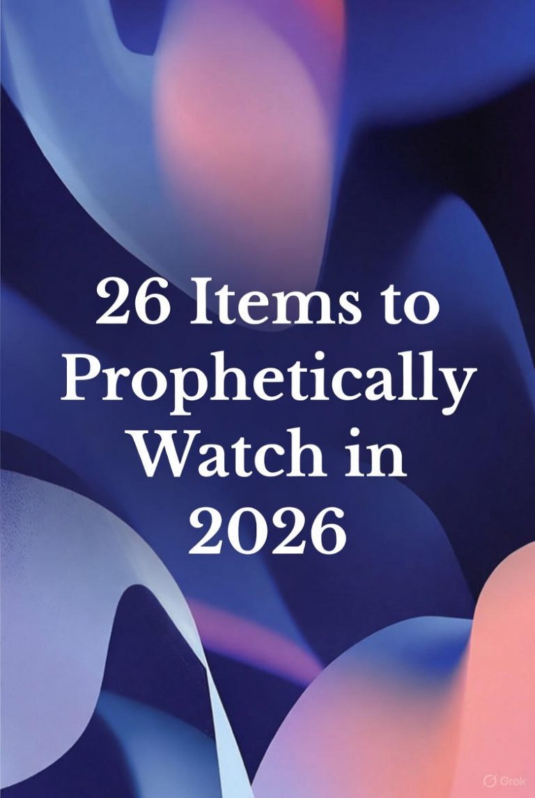 Sermon: 26 Items to Watch in 2026 - Church of God News